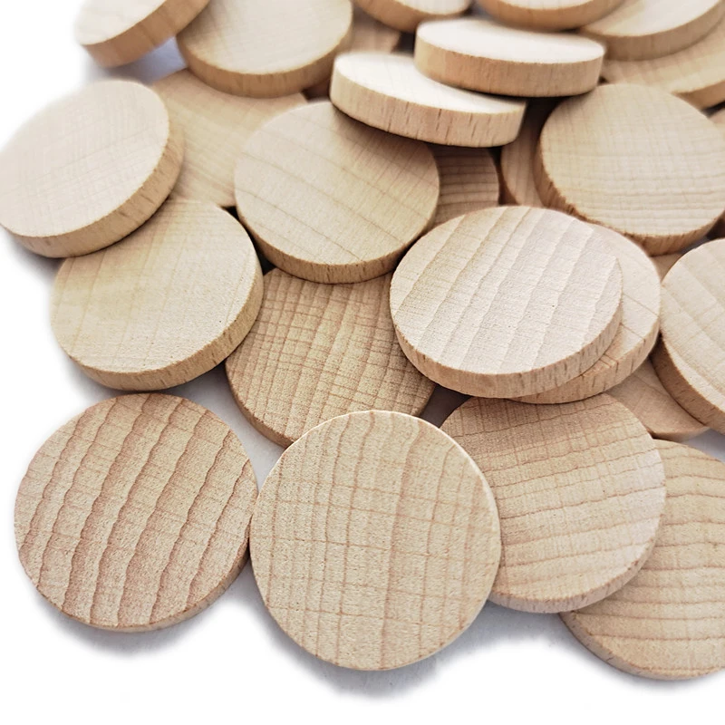 100pcs-Round-Wood-Coins-Tags-Wooden-Tags-for-Birthday-Boards-Chore ...