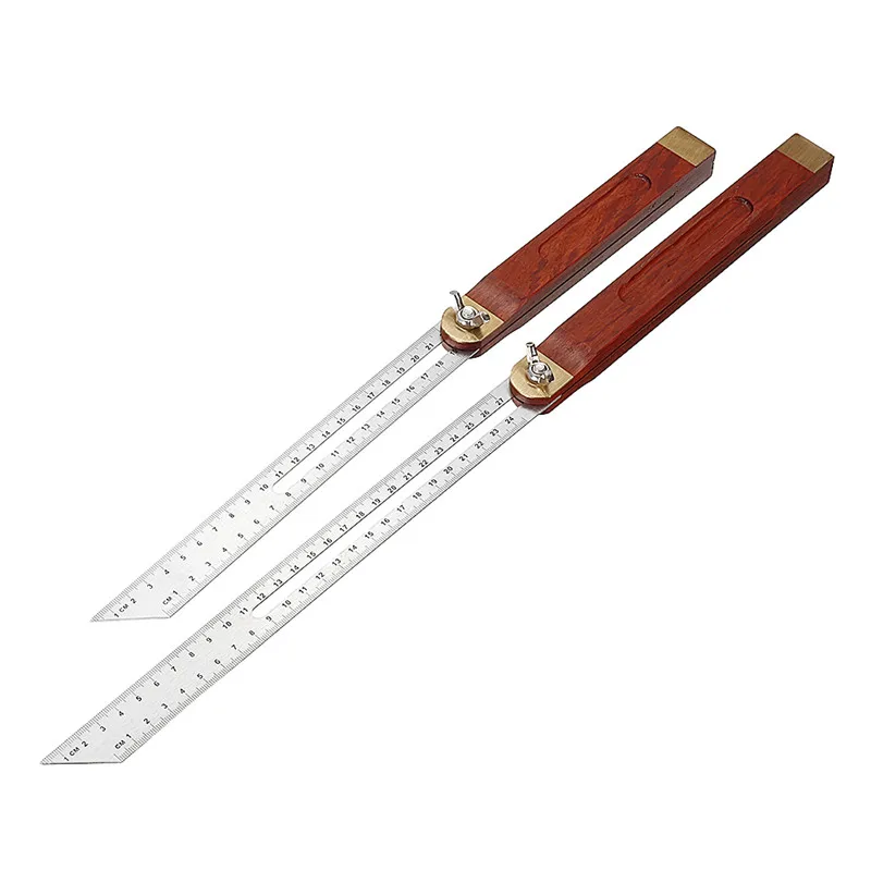 Adjustable Angle Ruler Drill Guide Glass Tile Tool Woodworking Gauge ...