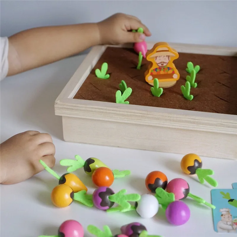 GFI™ Wooden Vegetable Explorer Play Kit - Gifts for idea