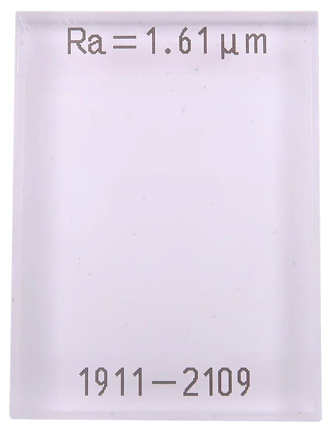 Ra 1.61um Standard Roughness Calibration Block Multi-engraved Lines ...