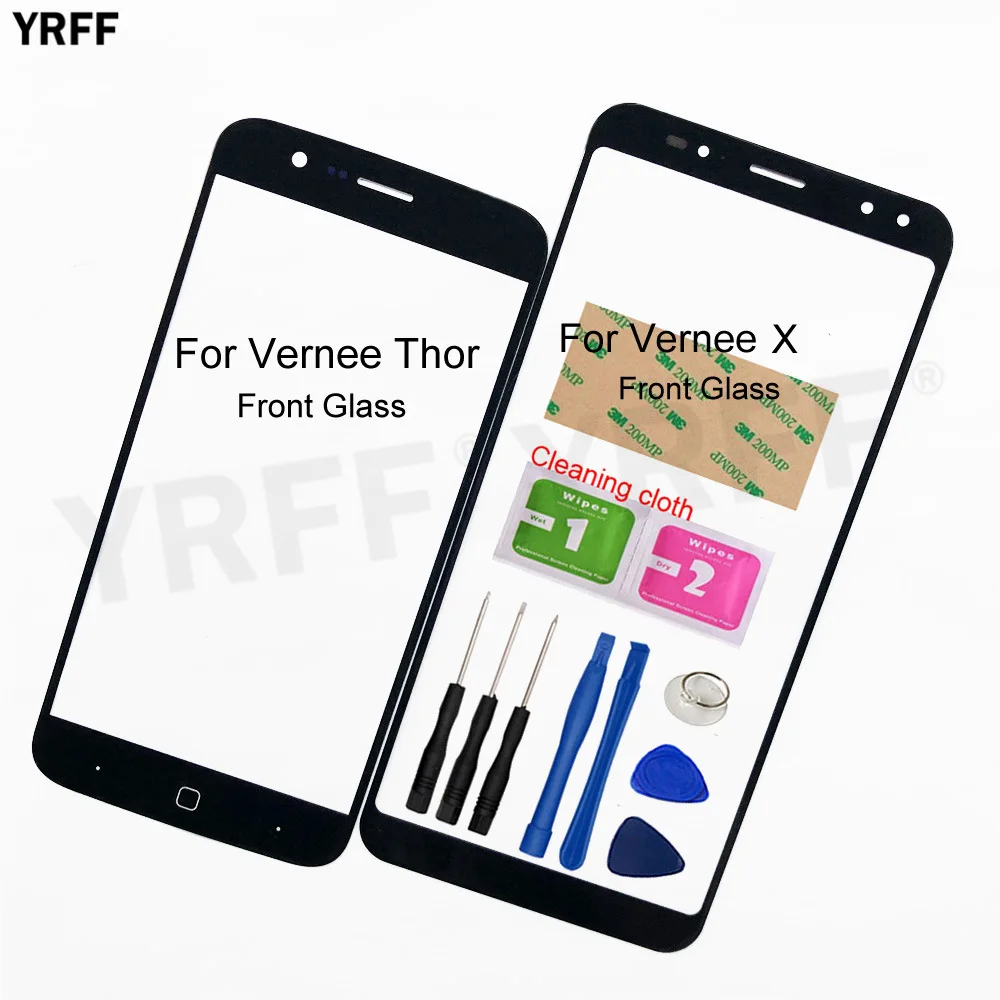 Painel de vidro frontal para vernee x/thor, painel de substituição em ...