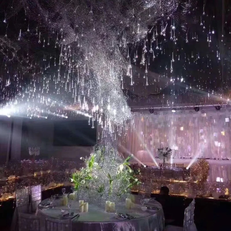 Crystal Weddings From The Ceiling