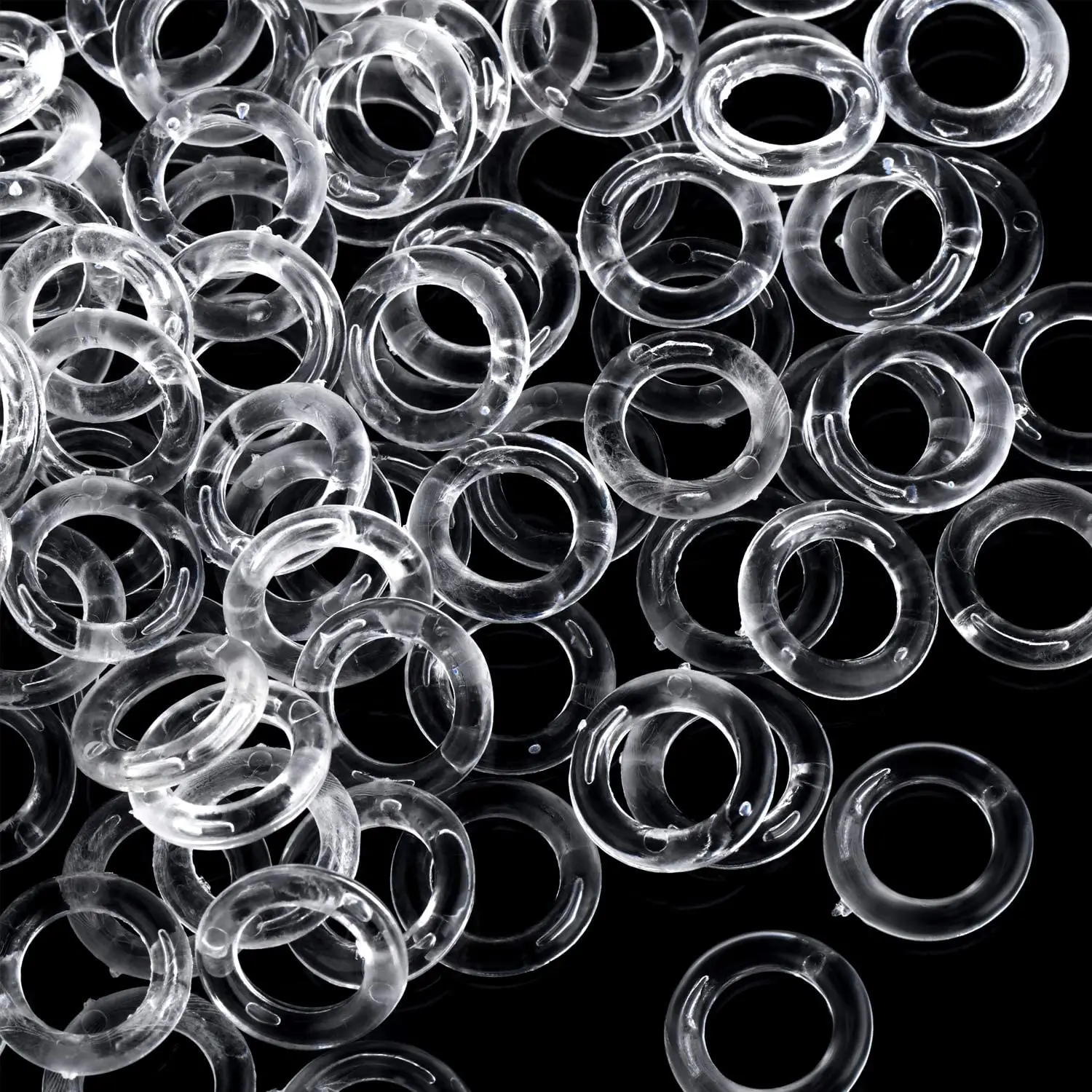Clear Plastic Rings