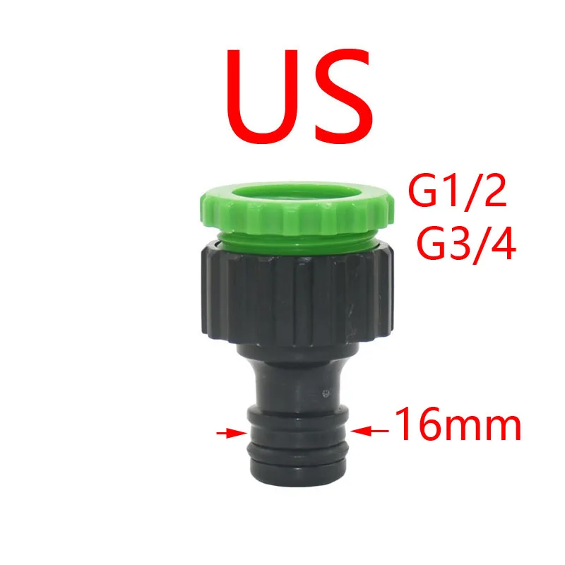 Tuyau d'arrosage,Connecteur rapide femelle de jardin 1-2 3-4 1 pouce,robinet d'eau 5-8 pouces ...