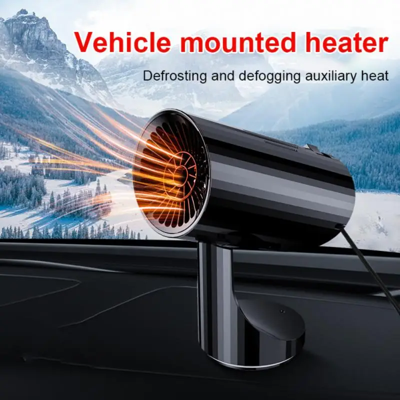Foldable 360 Rotatable Electric Car Heater With Purifier Portable 12V ...