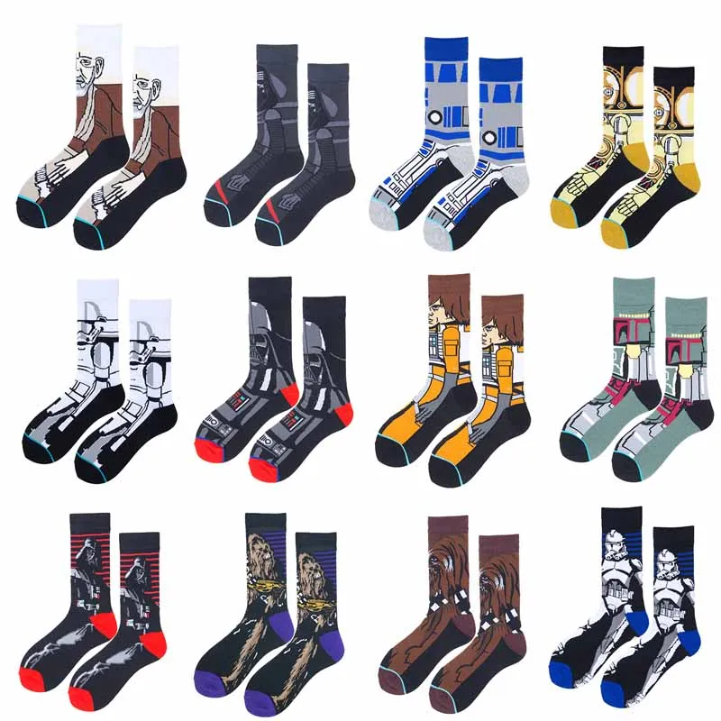 Creative-Harajuku-Fashion-Men-women-s-socks-Cotton-Unisex-socks-Star ...