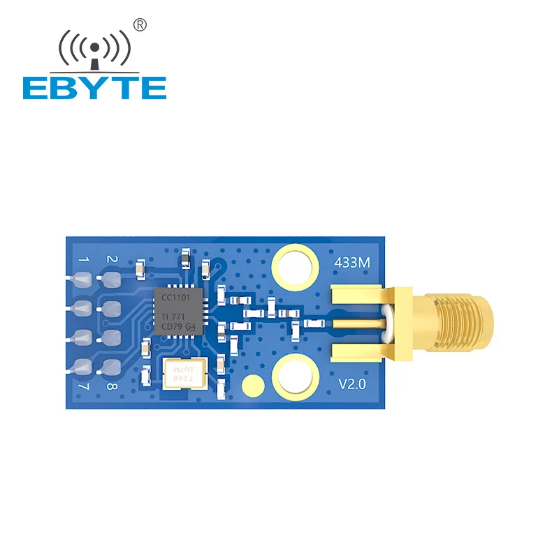 CC1101 Wireless Transceiver Module EBYTE E07 M1101D SMA Low Power ...