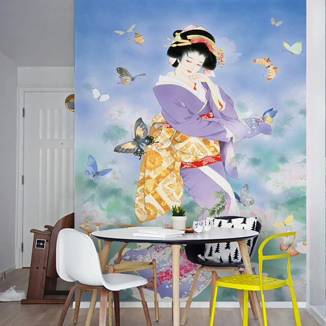 Japanese Geisha Art Wallpaper