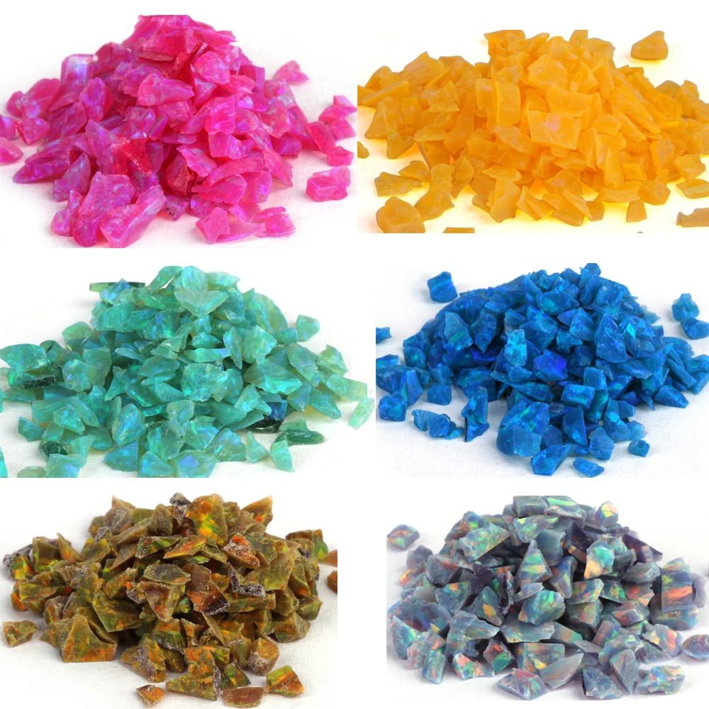 Lab Created Crushed Opal | Synthetic Crushed Opal | Opal Synthetic ...