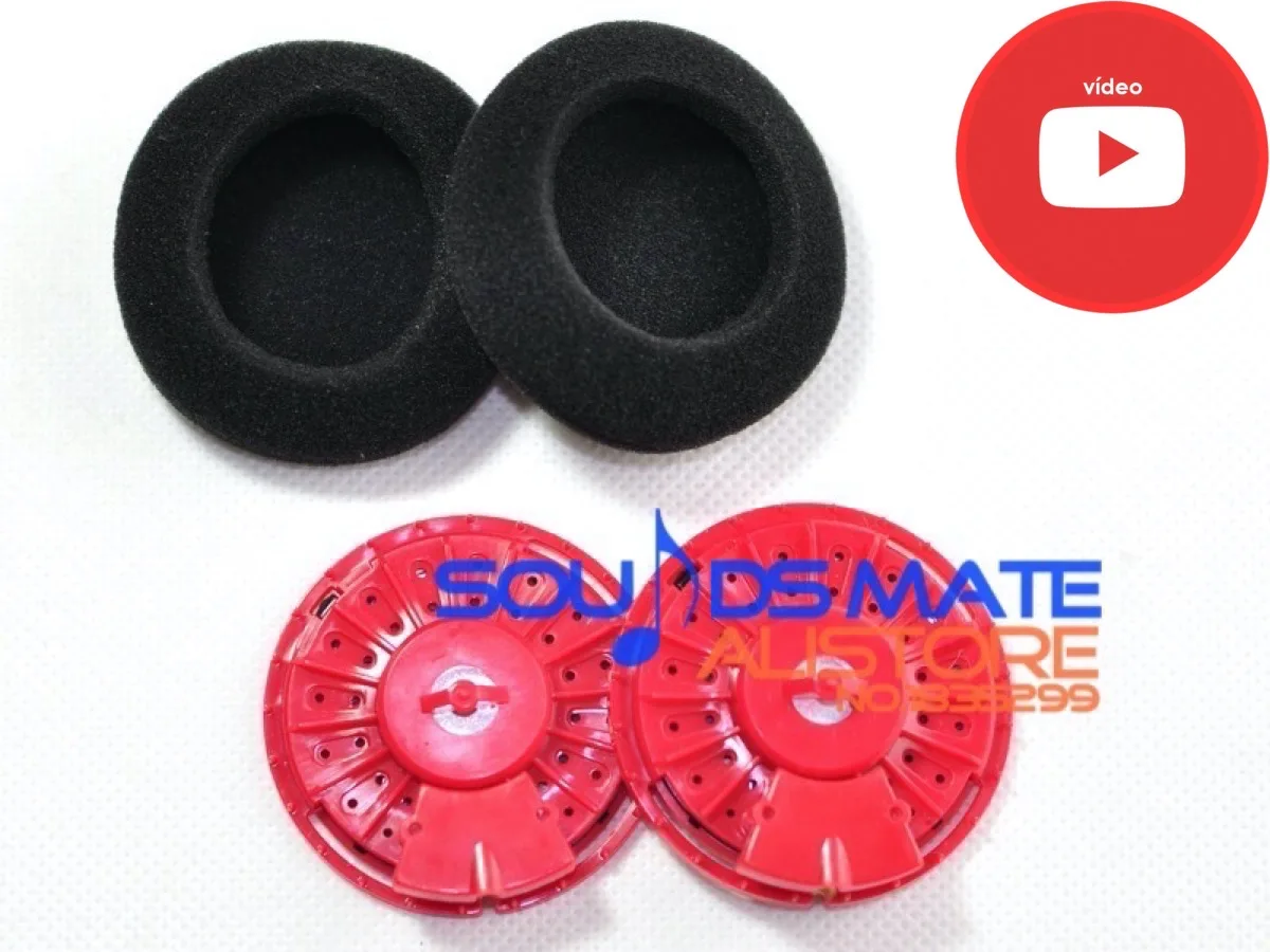 Headphone Parts Speakers Drivers | Koss Pp | Protective Sleeve - Red ...