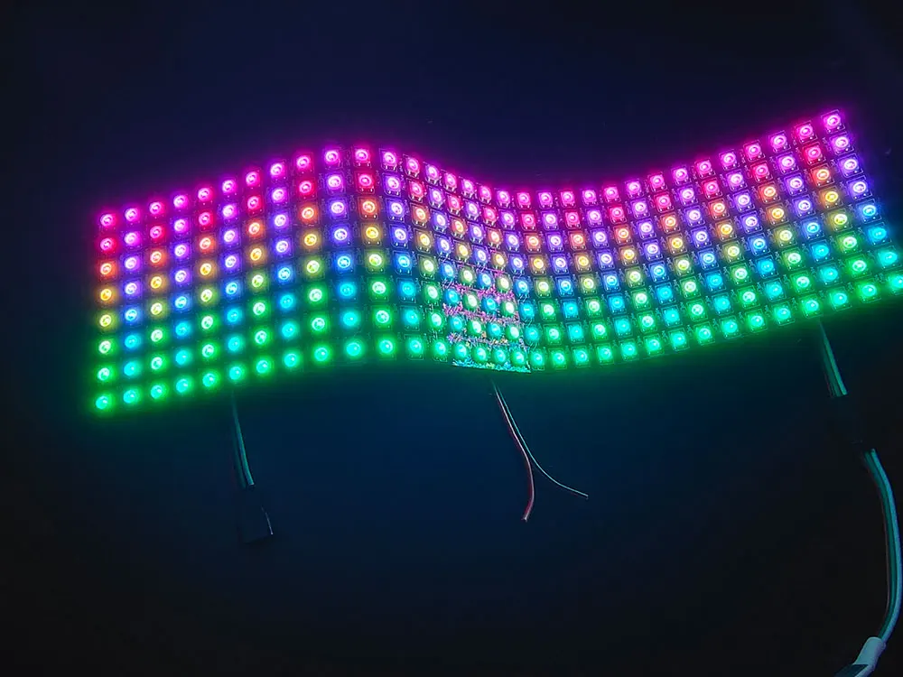 8x8 Led Panel Panneau Lumineux Adressable DC5V WS2812B WS2812 IC LED ...