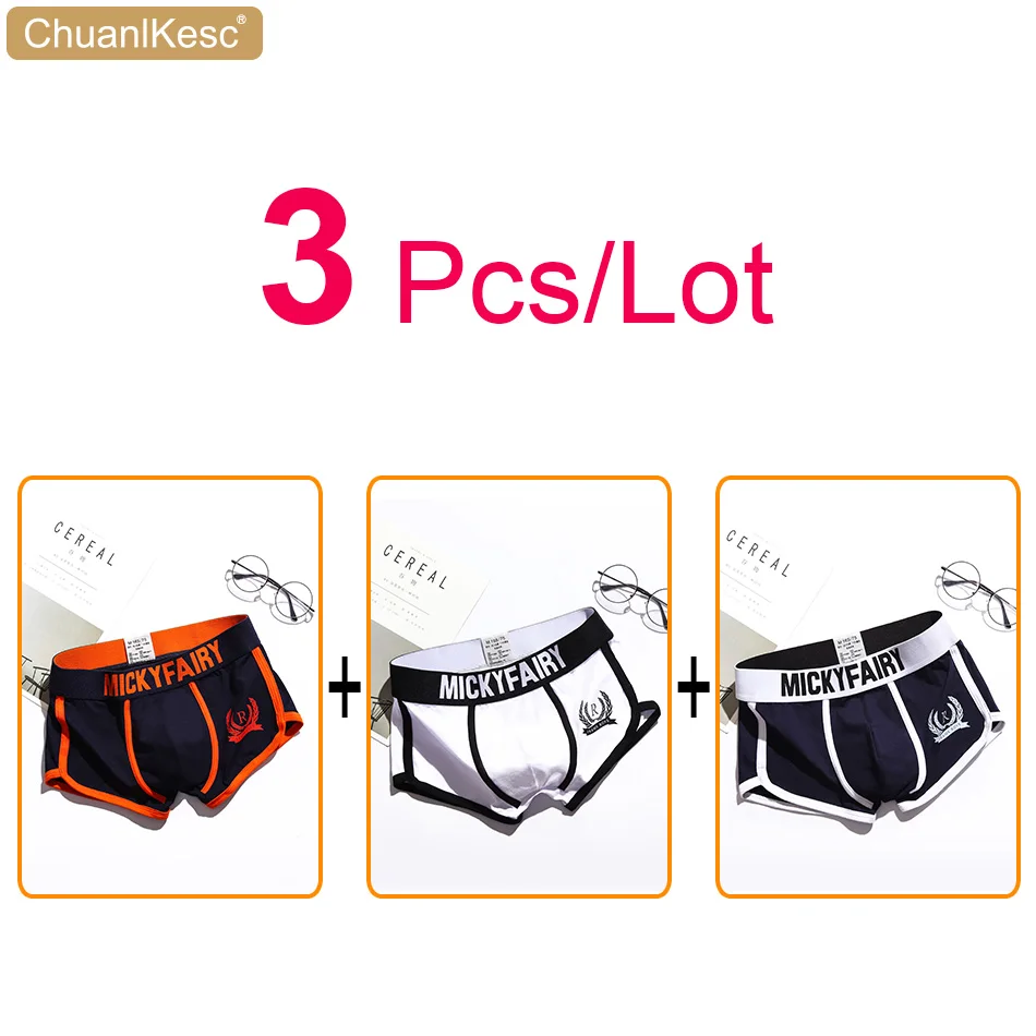 3-Pcs-Lot-Men-39-s-Underwear-Pure-Cotton-Large-Size-Sexy-Korean-Shorts ...