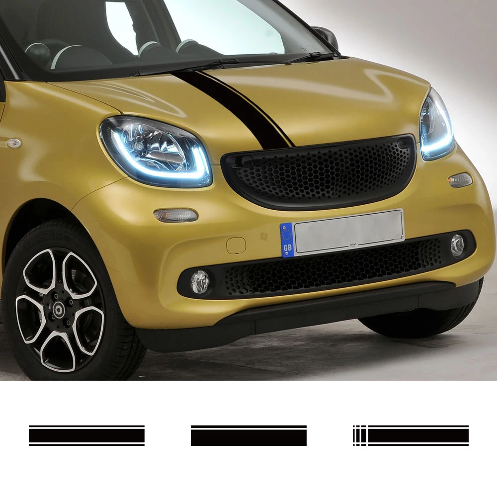 Car Hood Stickers Front Engine Cover Vinyl Decals For Mercedes Benz ...