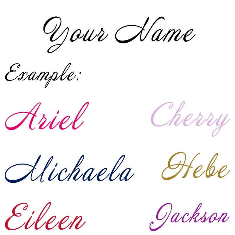 YOUR-NAME-Vinyl-Decal-Sticker-Car-Laptop-Window-Custom-Name ...