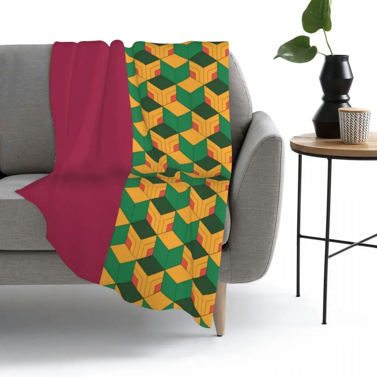 Giyuu-Tomioka-Pattern-Demon-Slayer-Throw-Blanket-Bed-Blanket-Sofa ...
