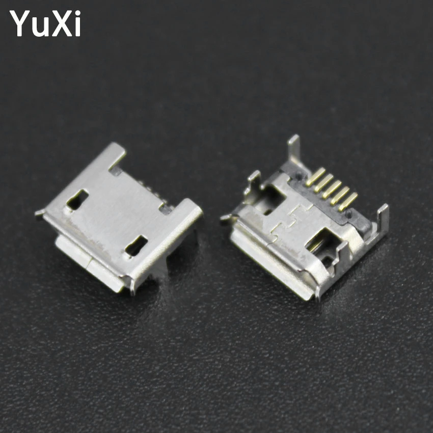 Business & Industrial 10pcs Micro USB Type B 5 Pin Female Socket 4 ...
