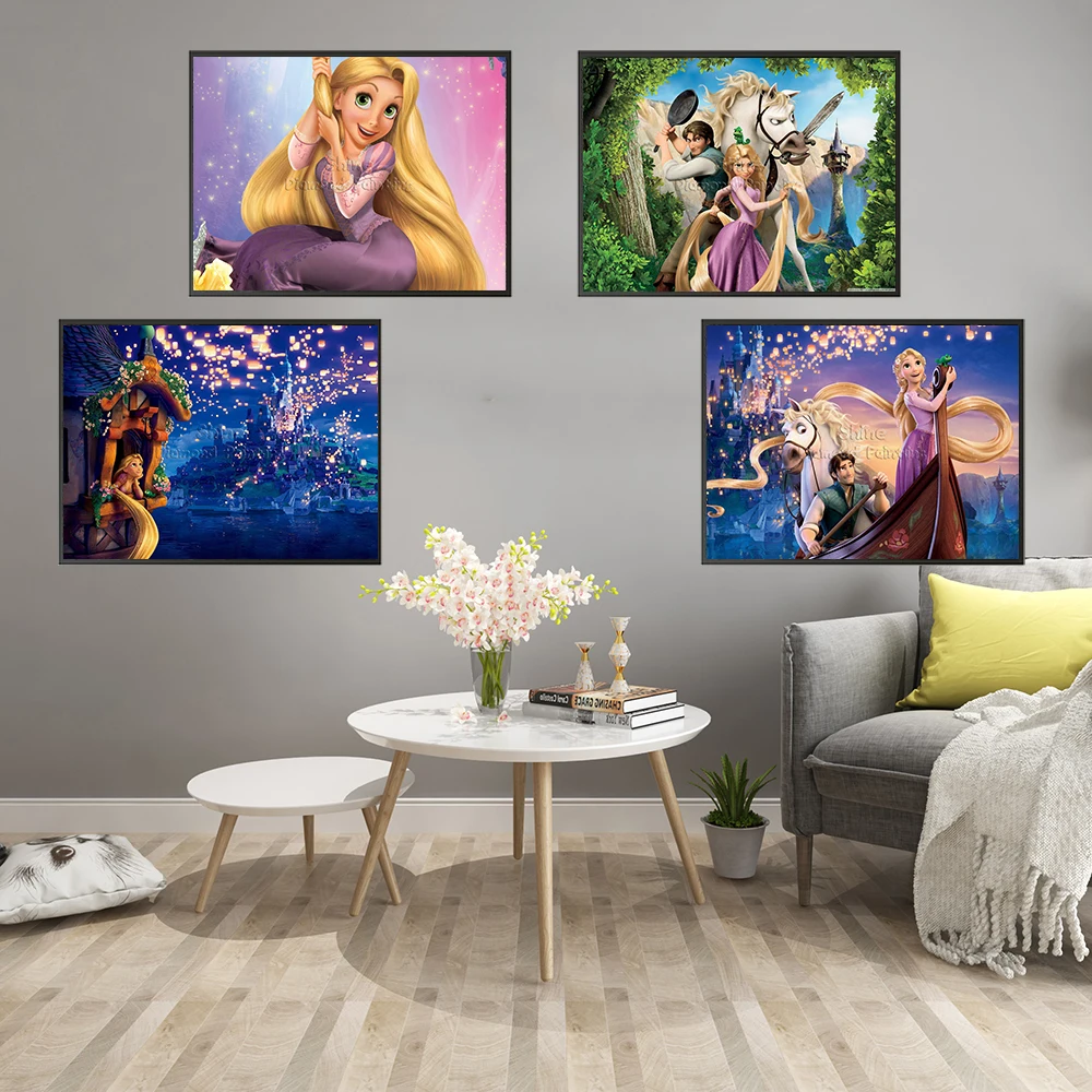 Tangled Rapunzel Wall Stickers