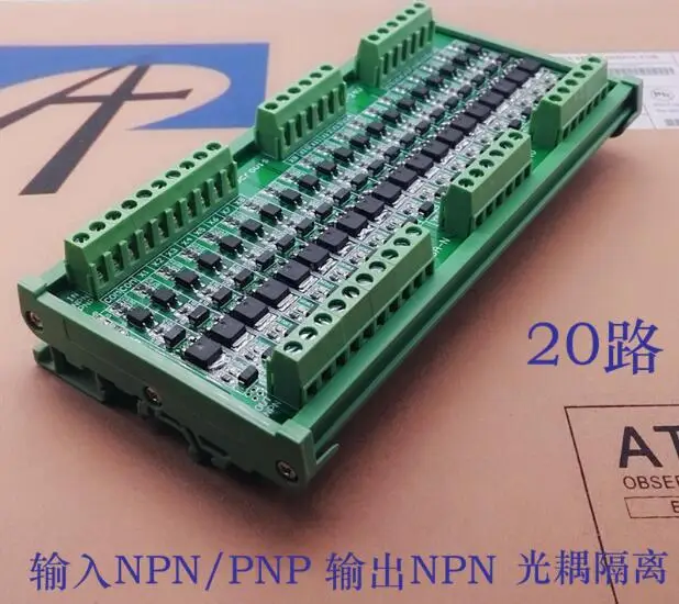 20-way Plc Output Amplifier Board Transistor Io Isolation Module ...