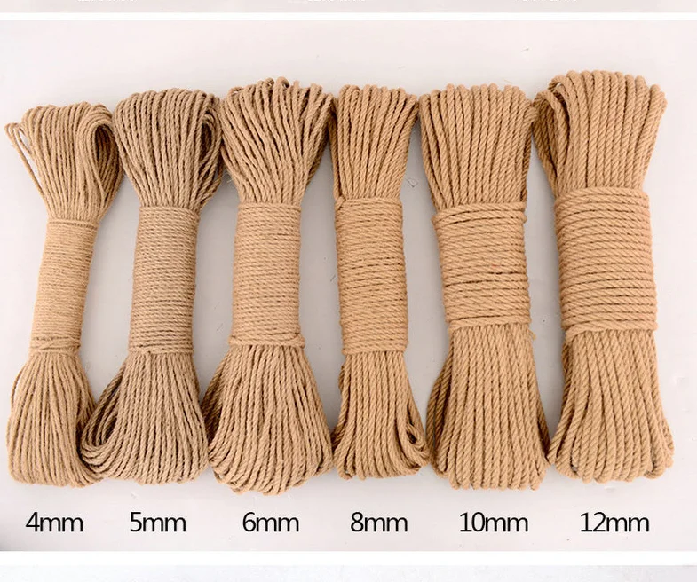 DIY Cat Scratcher Rope Twisted Sisal Rope Replacement Cat Tree ...