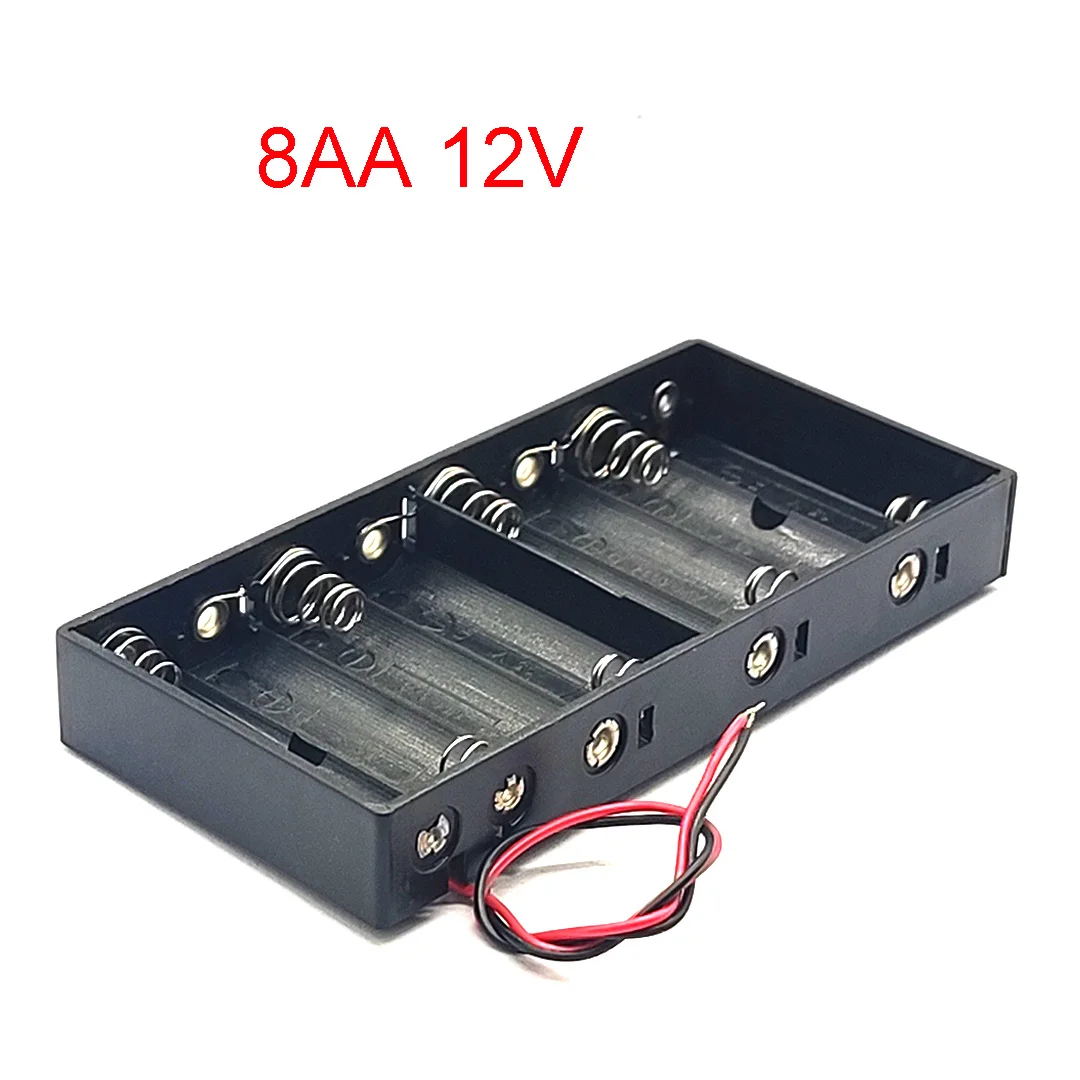 8AA-Battery-Holder-8-AA-Battery-Box-Case-AA-Battery-Storage-Case-8-AA ...