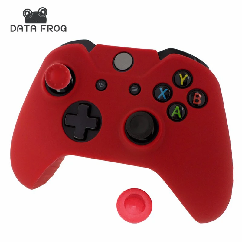 Silicone-Gel-Rubber-Case-Skin-Grip-Cover-For-Xbox-One-Controller ...