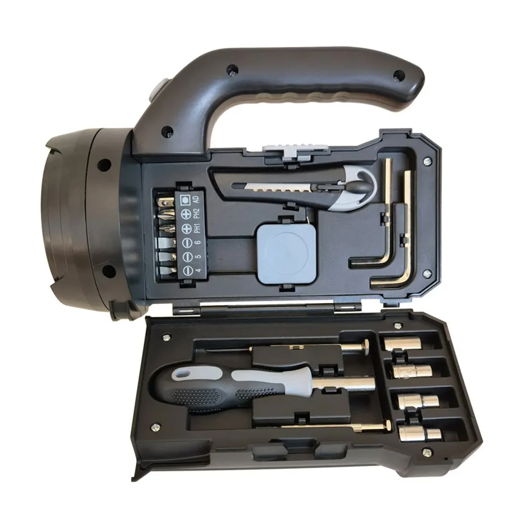 Outdoor Home Work Lighting Flashlight Tool Set Portable Lamp Hardware ...