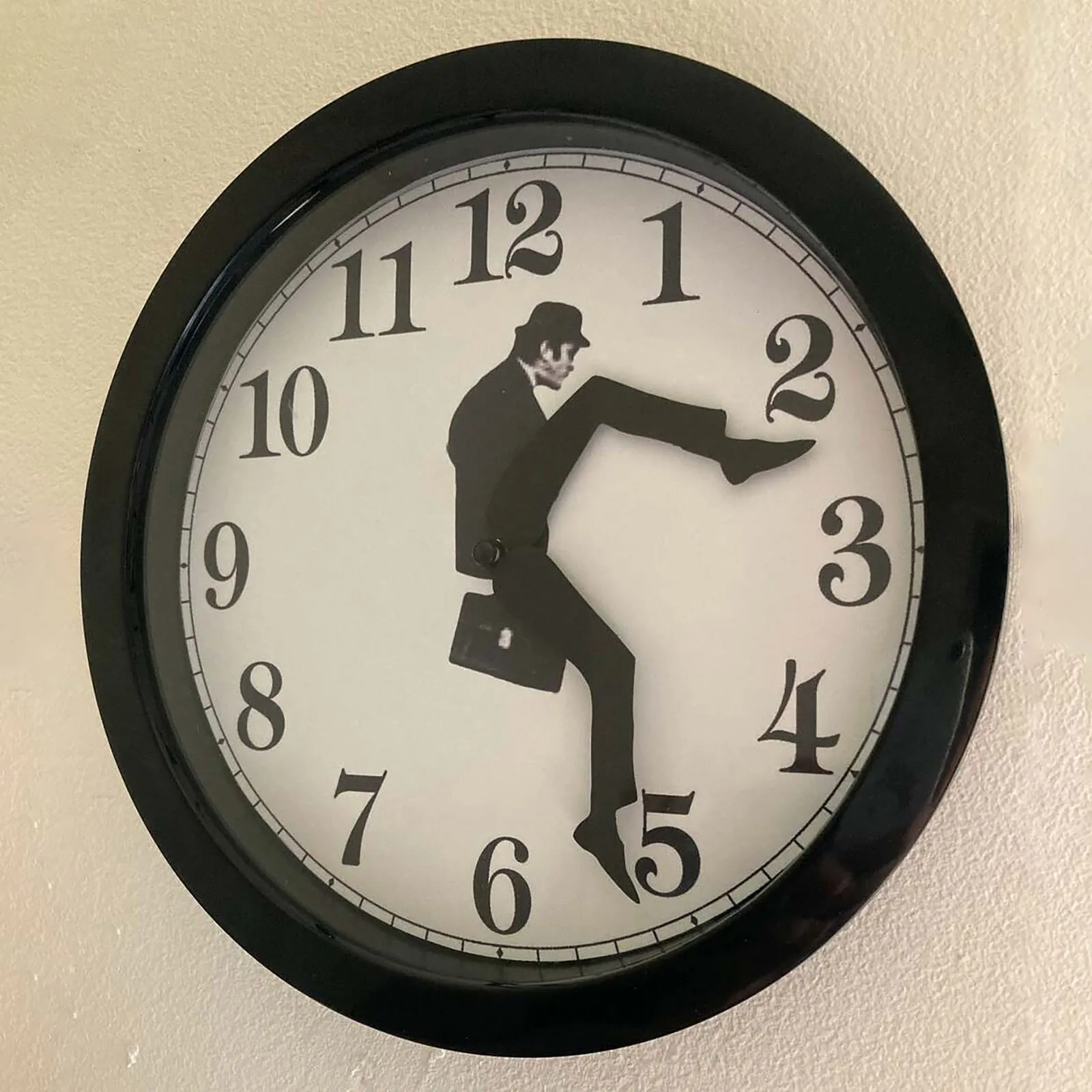 British Comedy Inspired Ministry Of Silly Walk Wall Clock Comedian Home ...