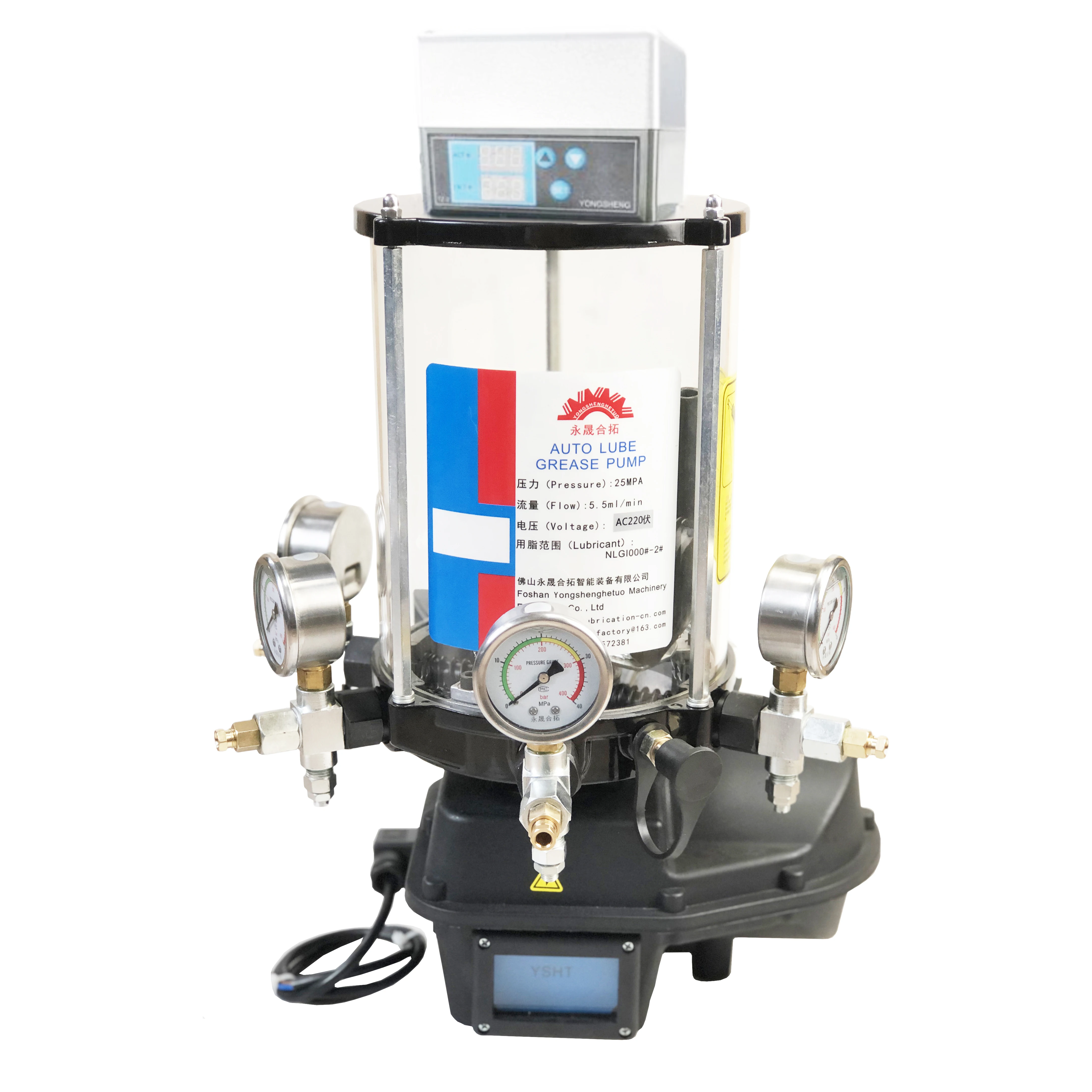 Bomba de lubricación eléctrica, lubricador de grasa de 4 litros, 380V, 220V, 24V, EGM para ...