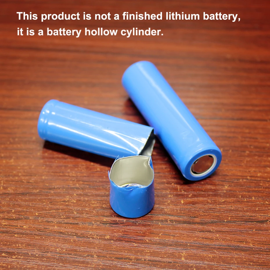 10pcs/lot 18650 battery hollow steel shell mobile power DIY battery ...