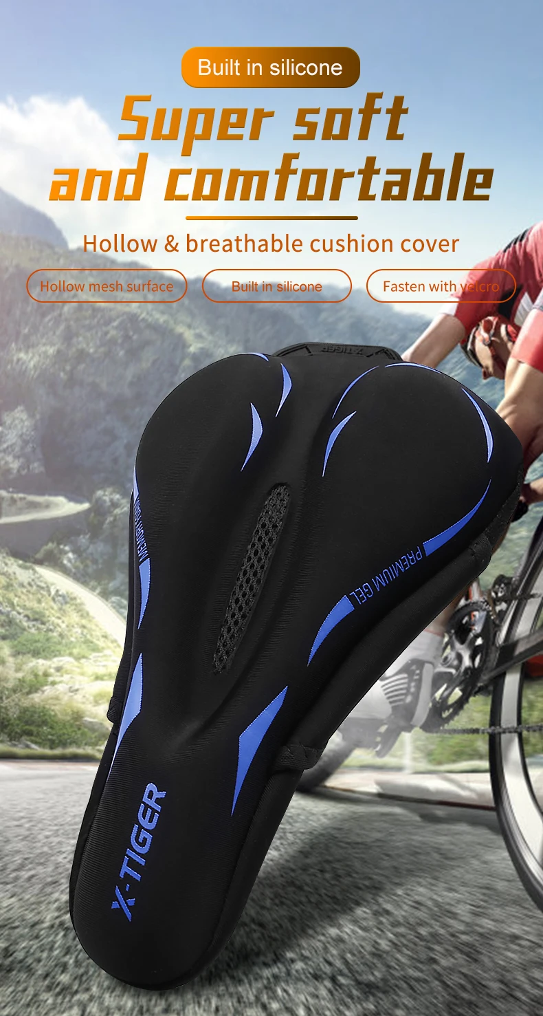 X-TIGER X-AZT-02 Breathable Cycling Saddle Seat Cover