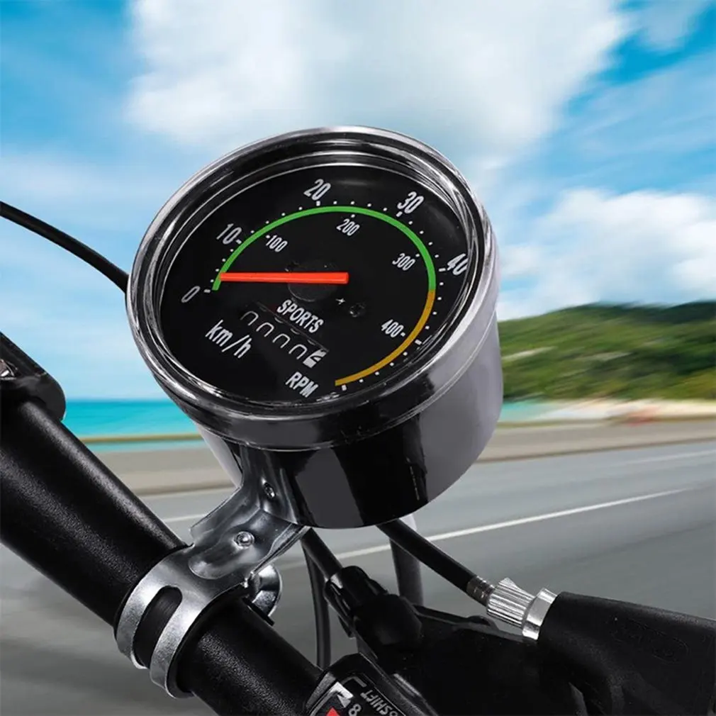 Bicycle-Bike-Waterproof-RPM-Speedometer-Analog-Mechanical-Odometer ...