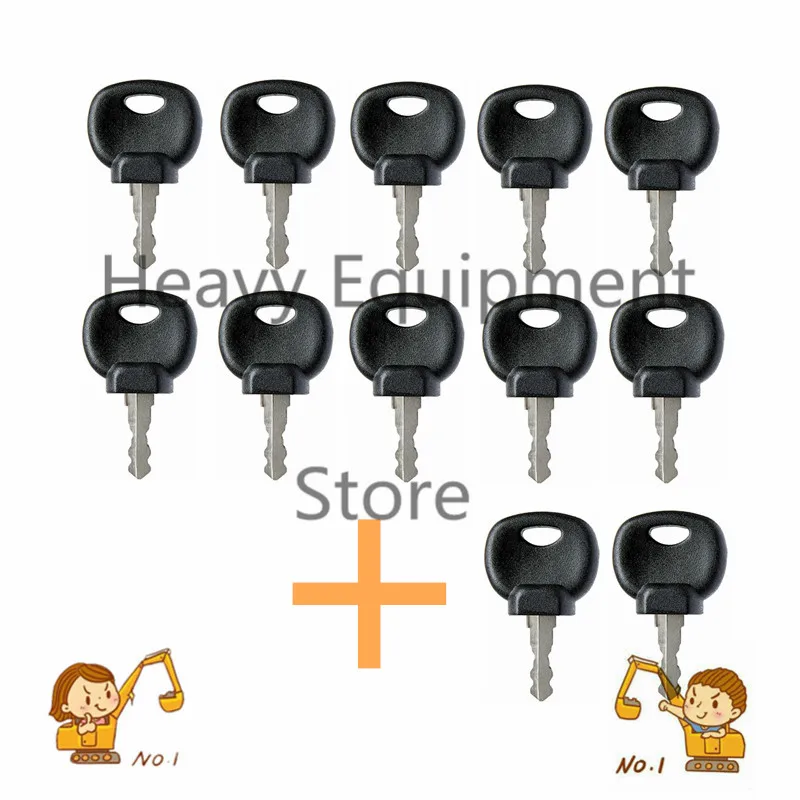 12PCS-14607-Z-NDSCHL-SSEL-ANLAGE-ANWENDUNGEN-F-R-JCB-3CX-BOMAG-HATZ ...