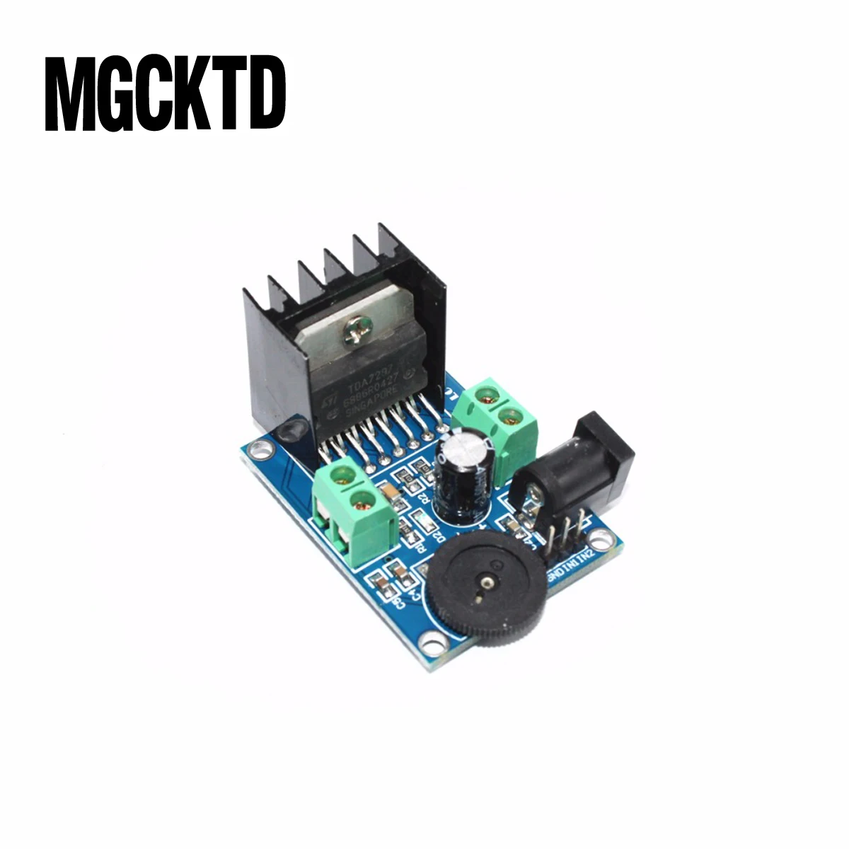 Original Audio Power Amplifier Dc 6 To 18v Tda7297 Module Double ...