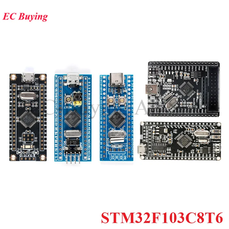 Placa central de desarrollo STM32F103C8T6, módulo de sistema mínimo ...