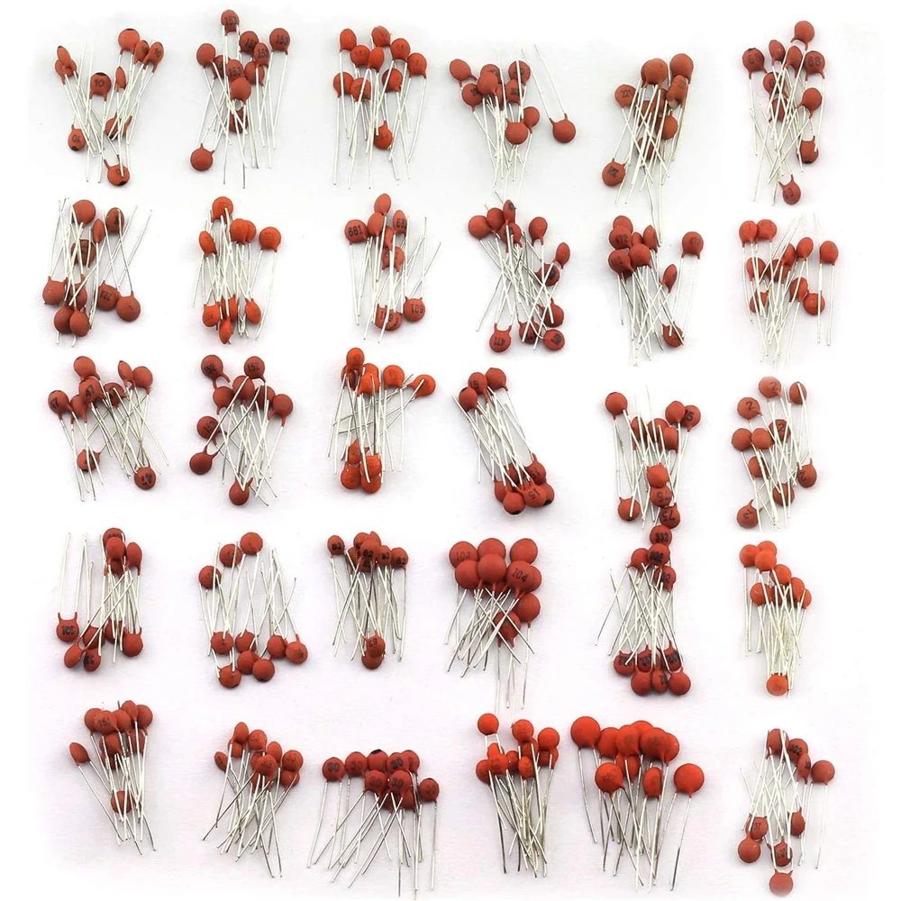 300Pcs-Lot-Ceramic-Capacitor-Set-Pack-2PF-0-1UF-30-Values-10pcs ...