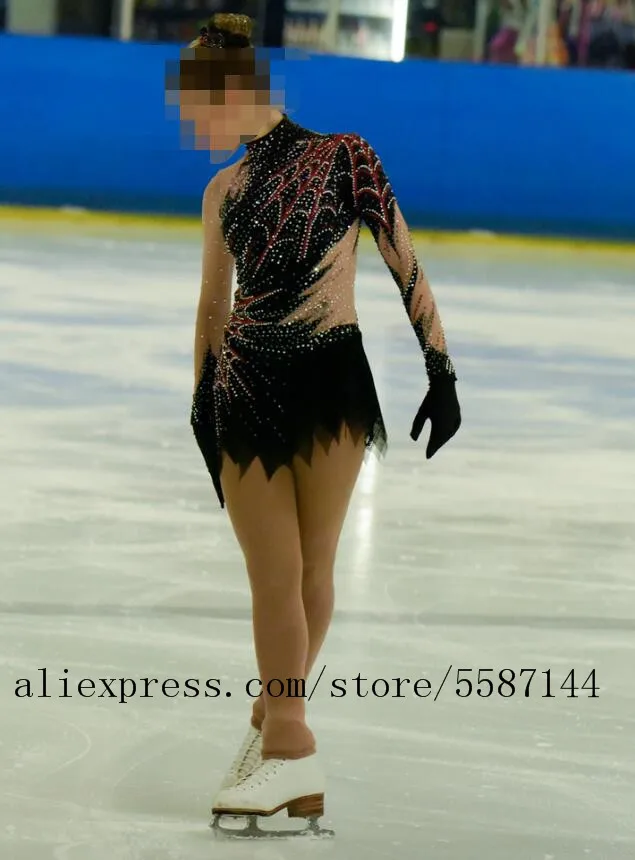 Black Ice Skating Dresses