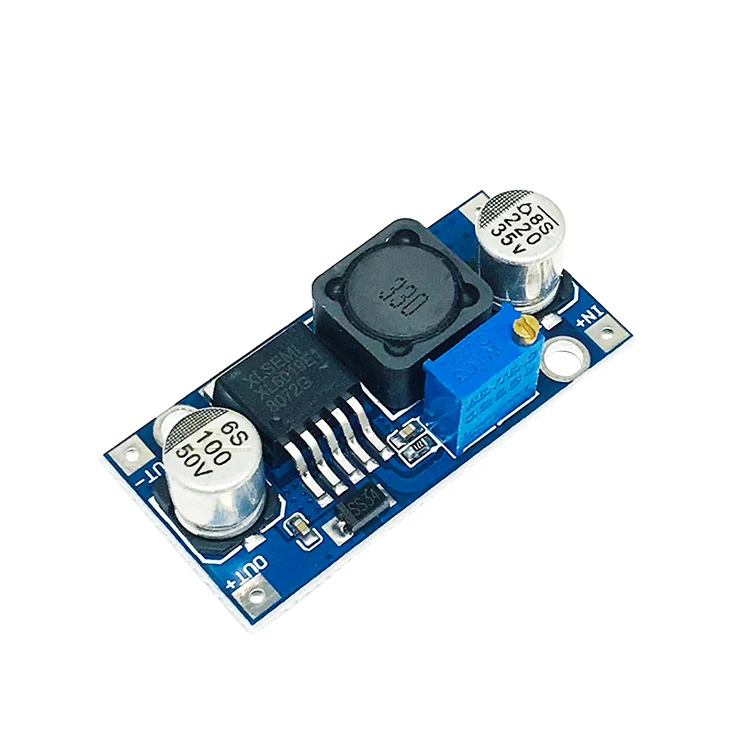 DC DC boost module xl6019 4A current boost board power module output ...