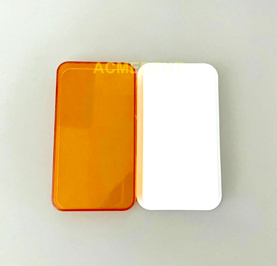 Dental Mixing Well Composite Resin Light proof Shading Protector Orange ...