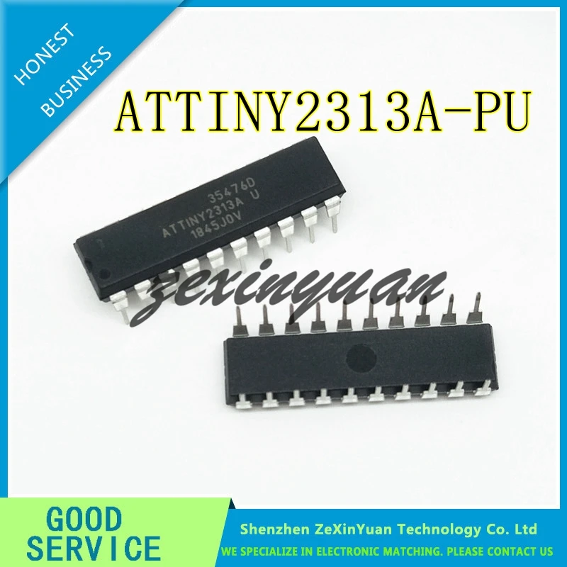 20 teile/los ATTINY2313A PU ATTINY2313 ATTINY 2313 DIP20 ATME 8 bit Mikrocontroller chip Neue ...