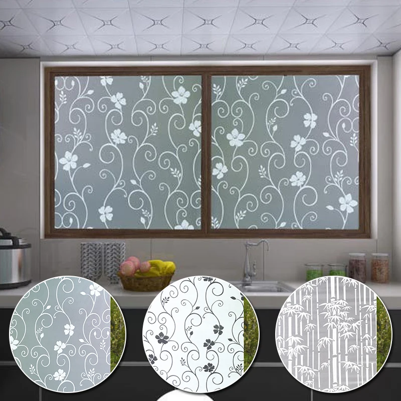 Self-adhesive-Window-Film-Glass-Frosted-Sticker-PVC-Waterproof ...