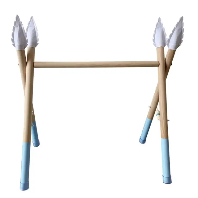 Nordic Style Baby Play Gym Wooden Baby Gym Activity Sensory Develop ...