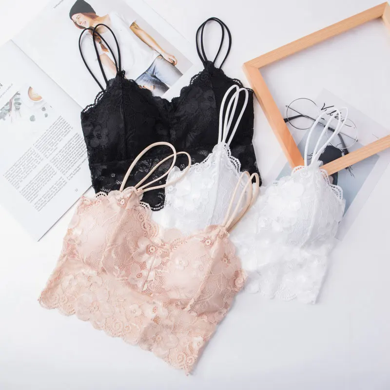 Women Sexy Bras Lingerie Lace Floral Bralette Bra Underwear Lace ...