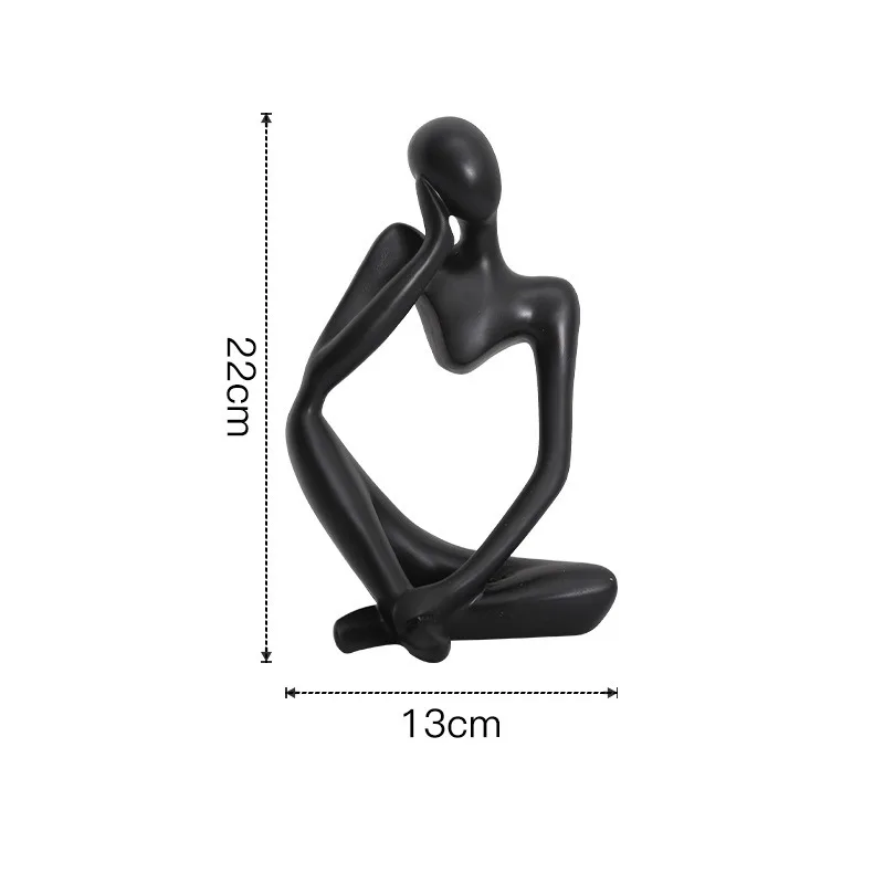 Nordic Abstract Thinker Statue - Decor Shop Direct