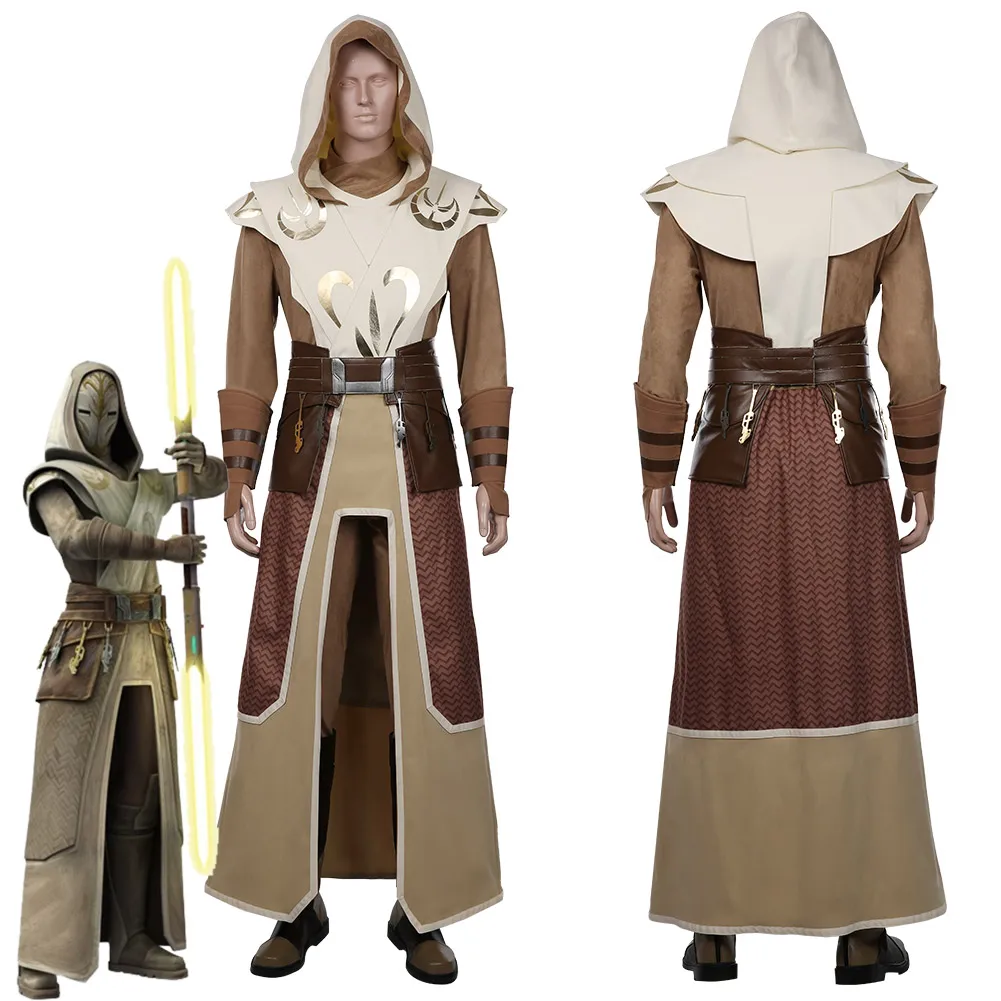 Movies & TV Star Wars-Jedi Temple Guard Coat Outfits Cosplay Costume ...
