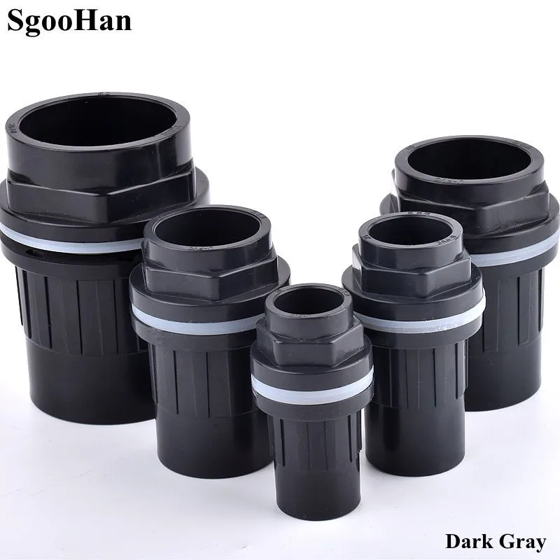 1-5Pcs 20-50mm PVC Pipe Connectors Thicken Fish Tank Pipe Drainage ...