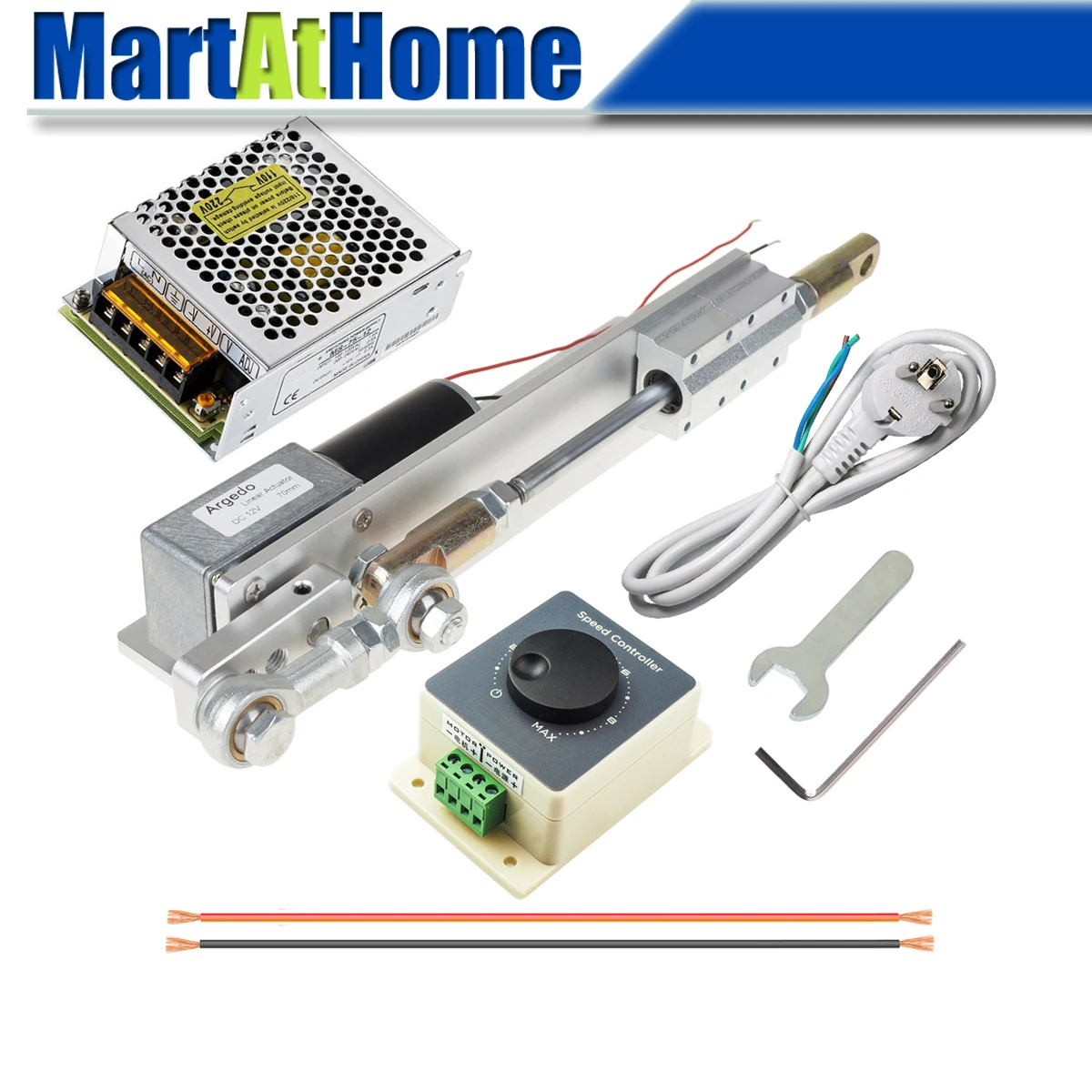 5w Reciprocating Cycle Linear Actuator Stroke Switchable With 12v/24v ...