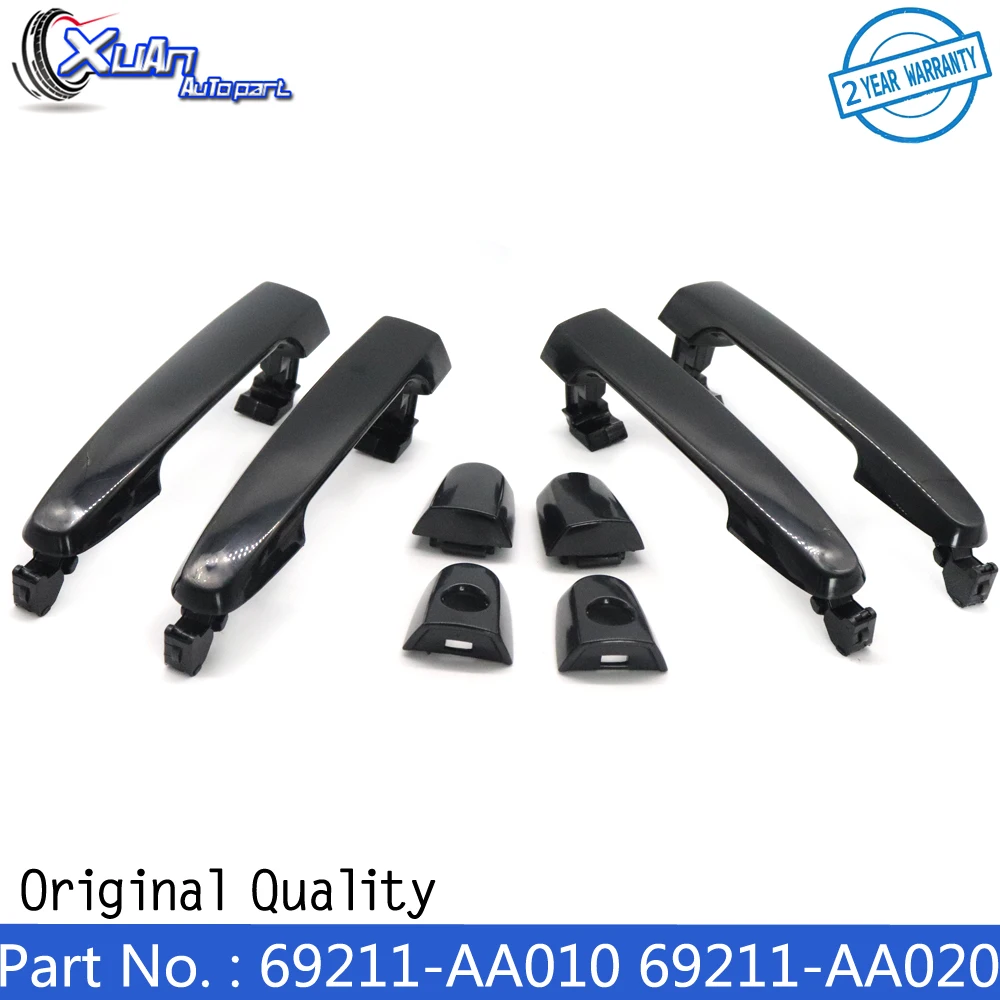 XUAN-Car-Front-Rear-Left-Right-Door-Handle-Set-69211-AA010-69211-AA020 ...