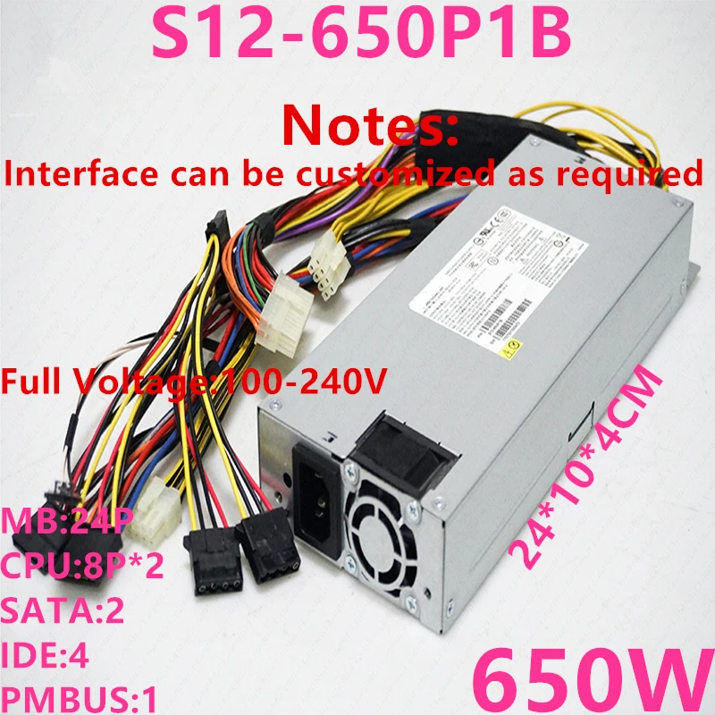 Original Psu For Chicony 1u Pmbus 650w Switching Power Supply S12