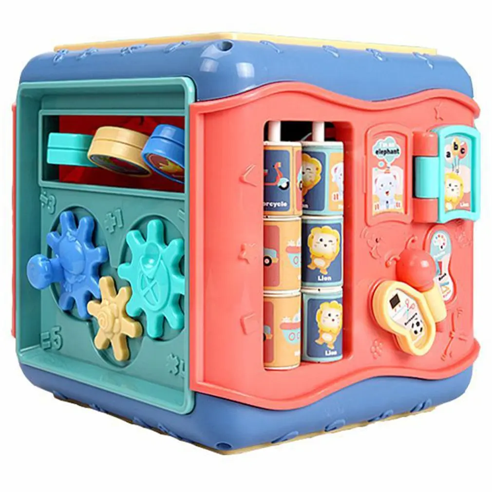 6 Sided Cube Music InstumentsEarly Educational Toy Multifunctional Kids ...