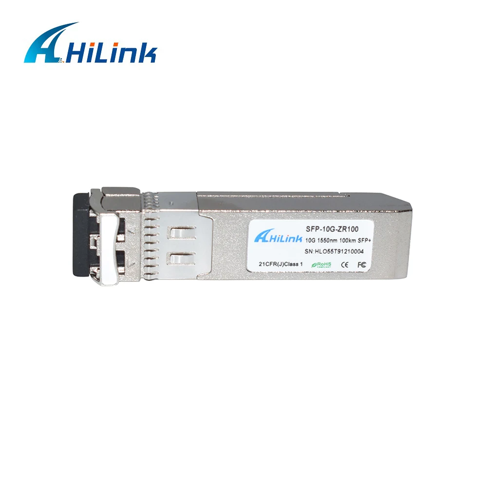 Hilinktech 10G SFP+ 1550nm 100km SFP EML ZR DDM Dual Fiber module LC SFP Transceiver|Fiber Optic ...